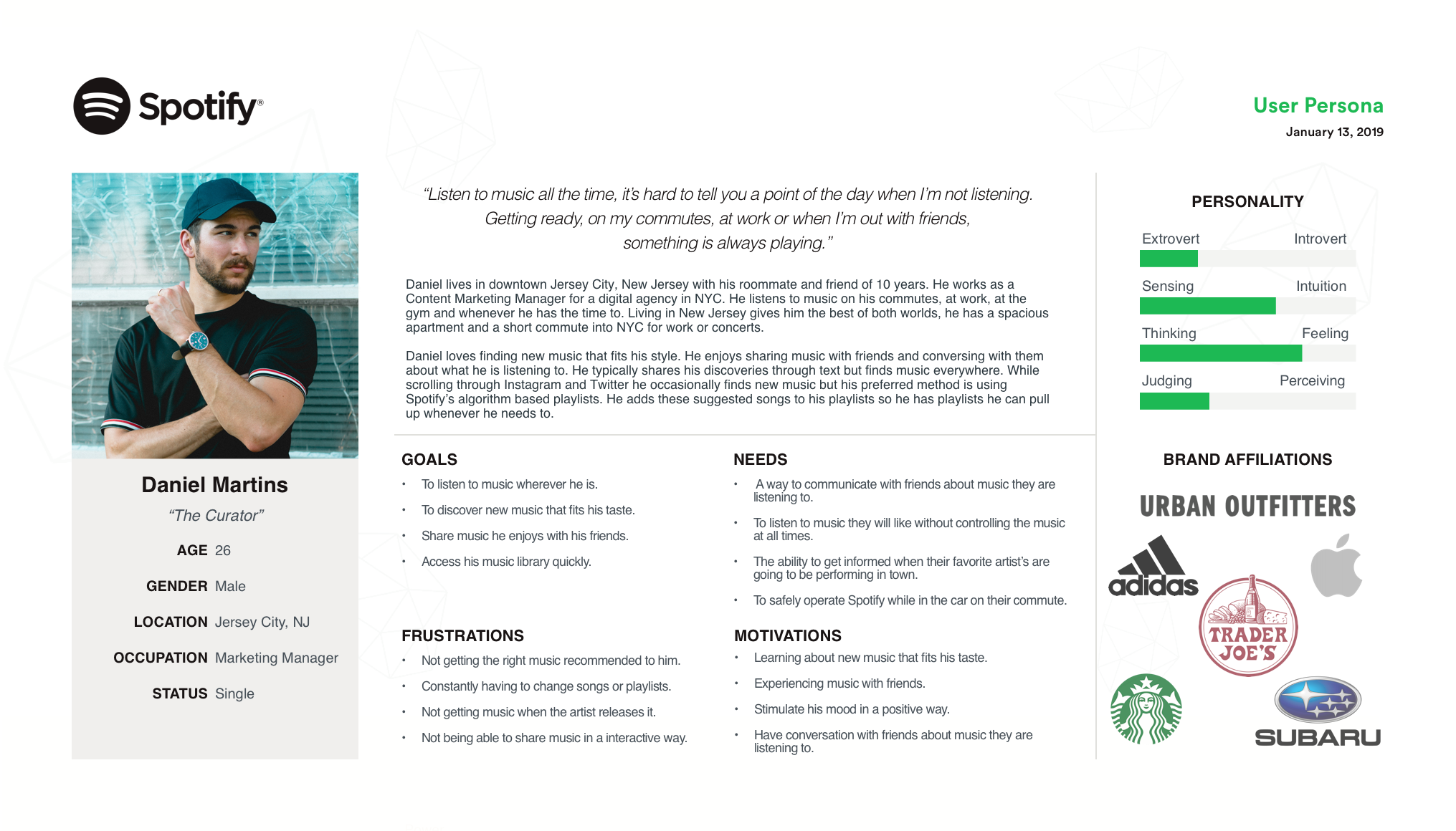 60+ Beispiele für großartige user persona Vorlagen